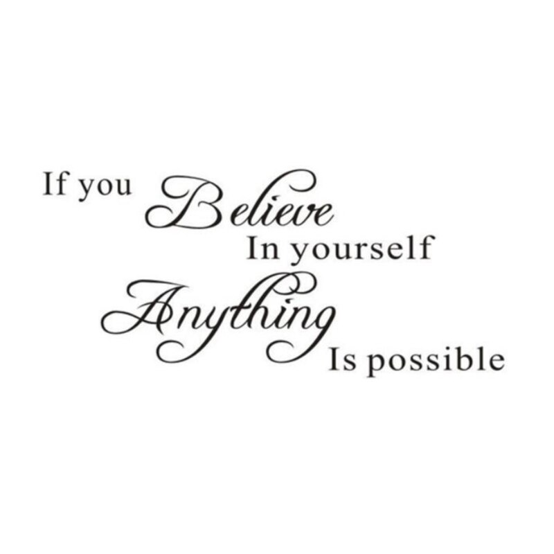 "If You Believe In Yourself Anything Is Possi... – Vicedeal
