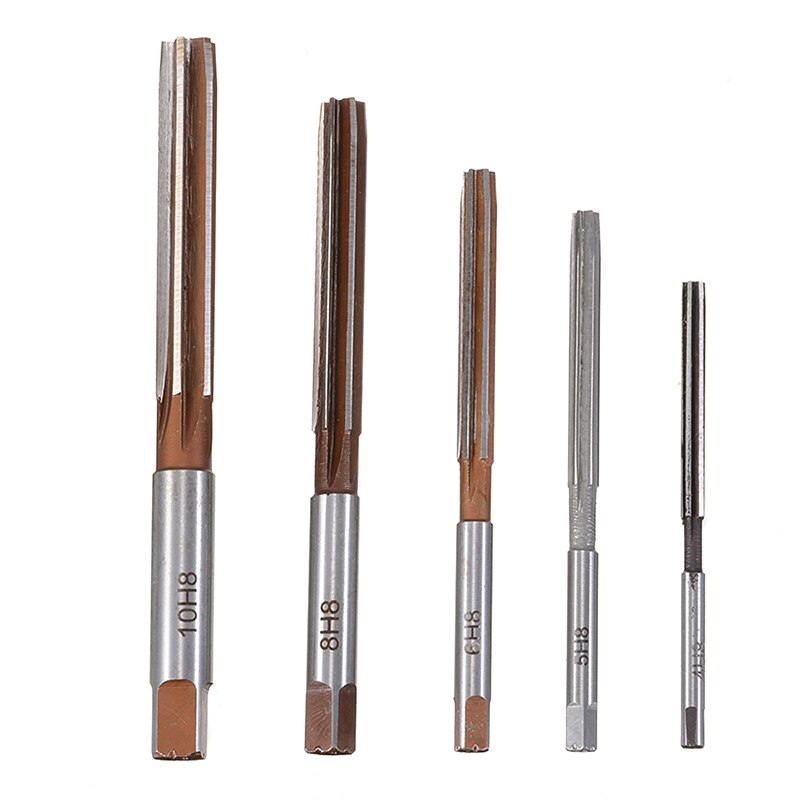 5Pcs Hand Ruimer 4Mm/5Mm/6Mm/8Mm/10Mm H8 Opspannen... – Grandado