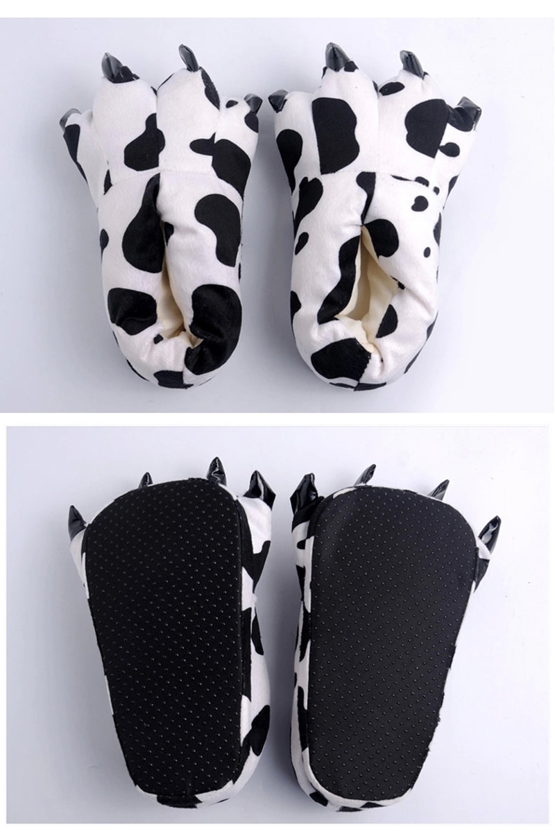 Funny Animal Paw Unisex Slippers Women Cute Monste... – Grandado