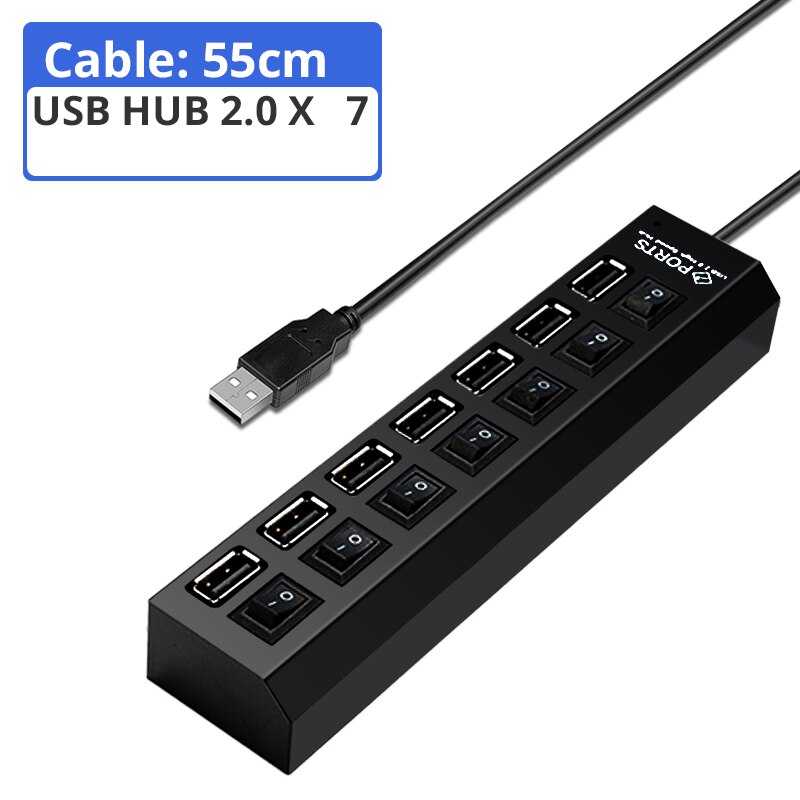 NEO STAR Multi 2.0/3.0 Hub USB Splitter Peripheral... – Grandado