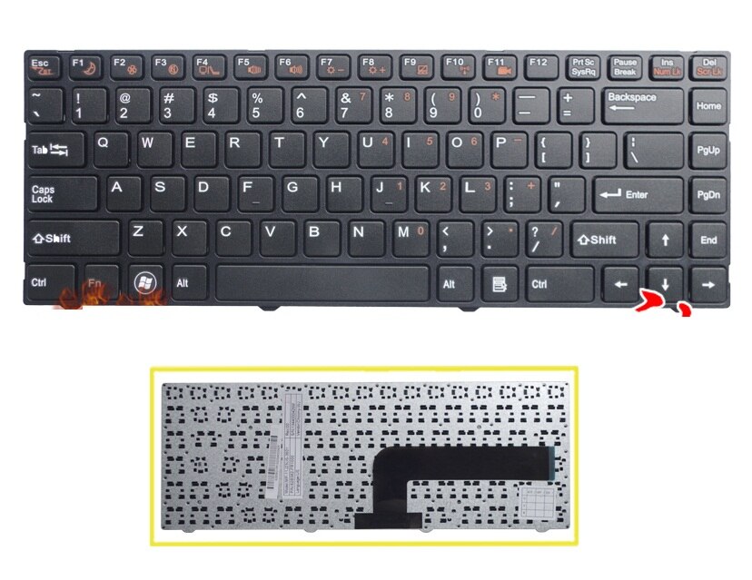 SSEA Neue laptop US schwarz Tastatur Für Haier X3 ... – Grandado