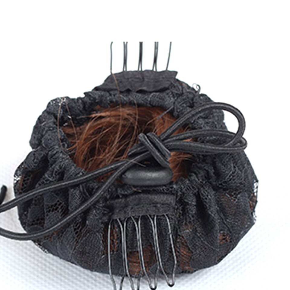 Liangmo 9 Kleuren Meisjes Bruin Blonde Bun Hair Ch... – Vicedeal