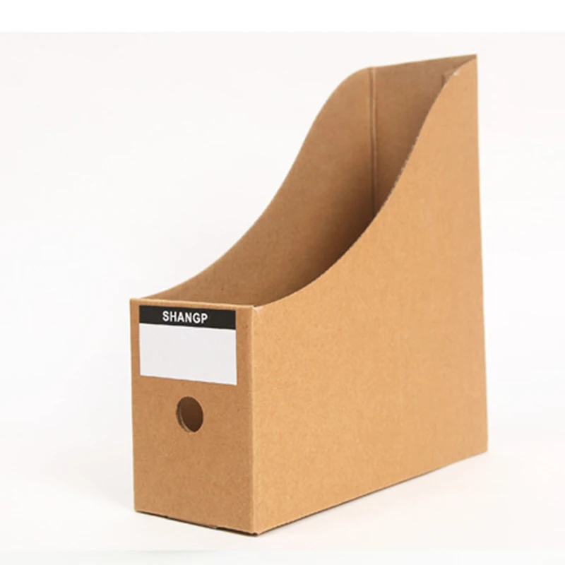 Magazine File Holder Organizer Box,Drawer Kraft Pa... – Vicedeal
