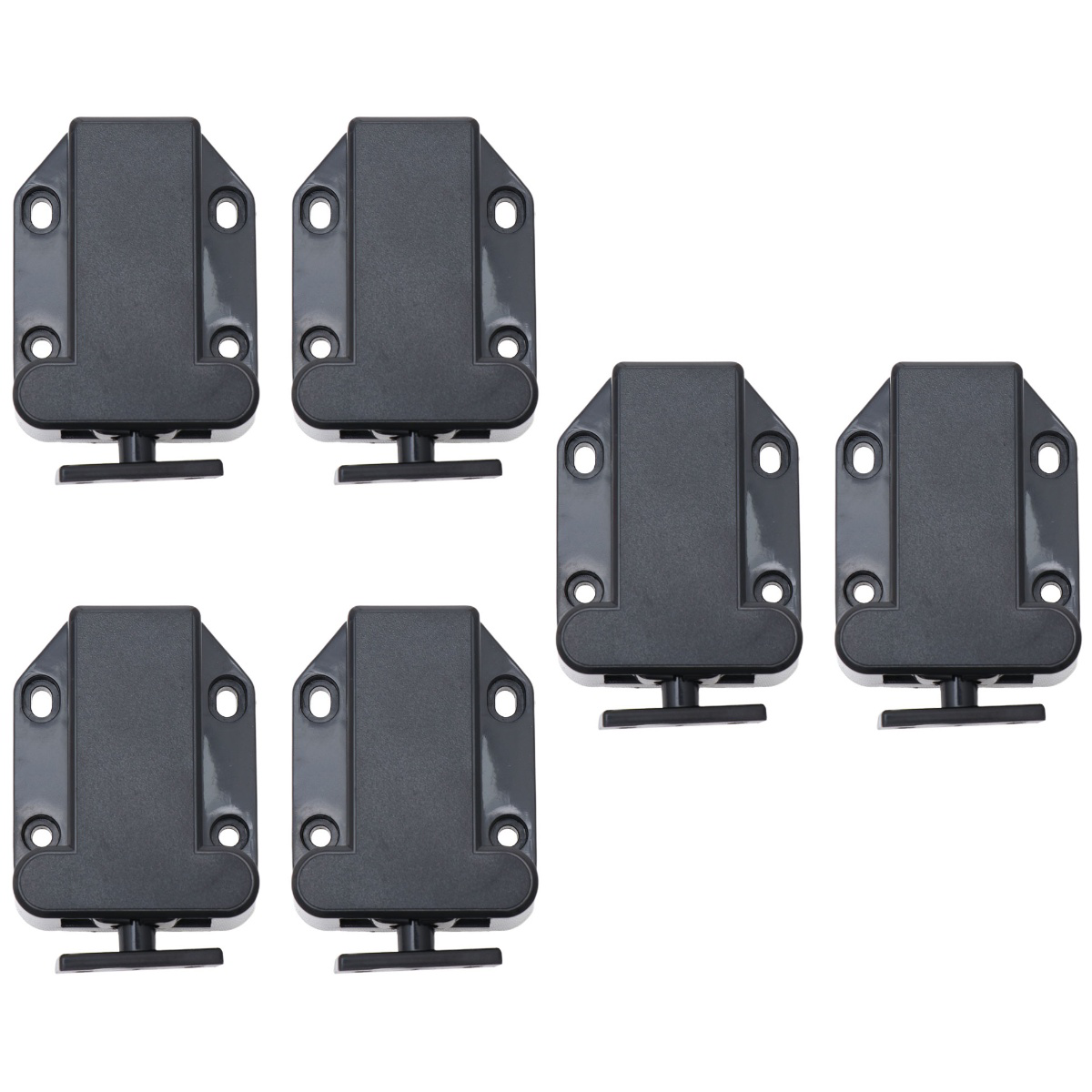 6 pcs Self-locking Door Catch Door Drawer Cabinet ... – Grandado