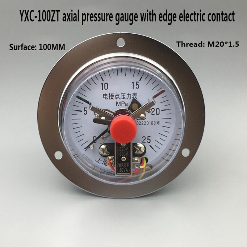 Vacuum Gauge Panel Installation YXC-100ZT Axial El... – Vicedeal