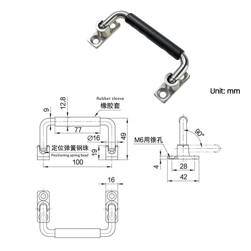 Heavy Duty Handle For Industrial Stainless Steel P... – Grandado