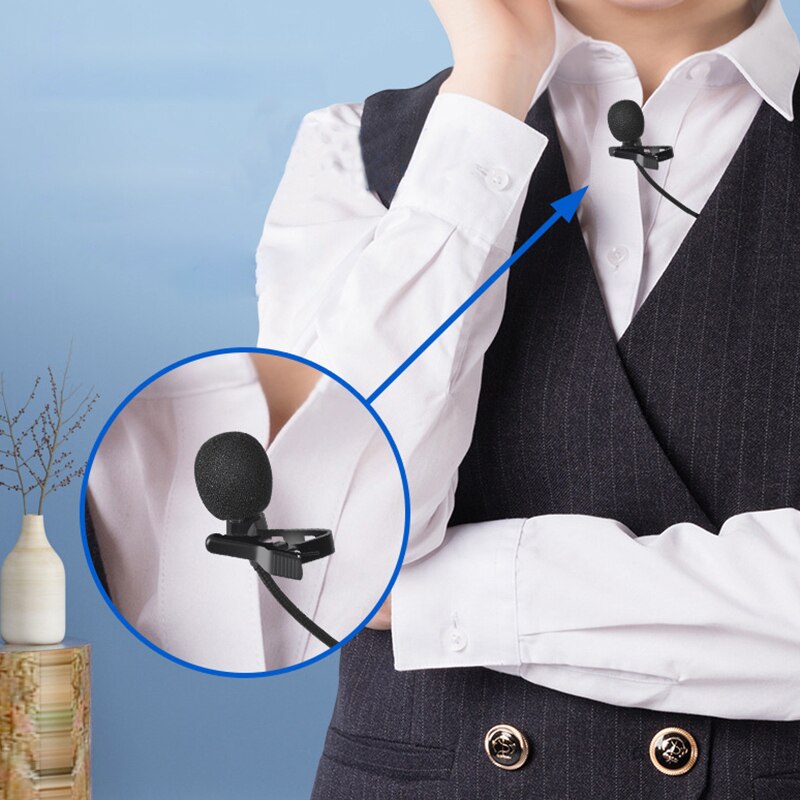 USB-C Mini Portable Lavalier Microphone USB Type-C... – Vicedeal