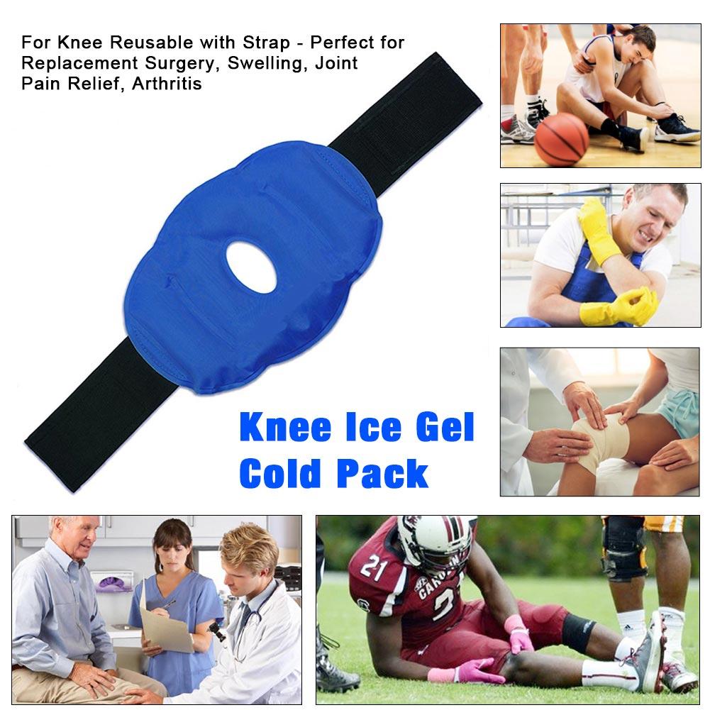Knie Patch Sportblessures Gel Pack Ademend Verstel... – Vicedeal
