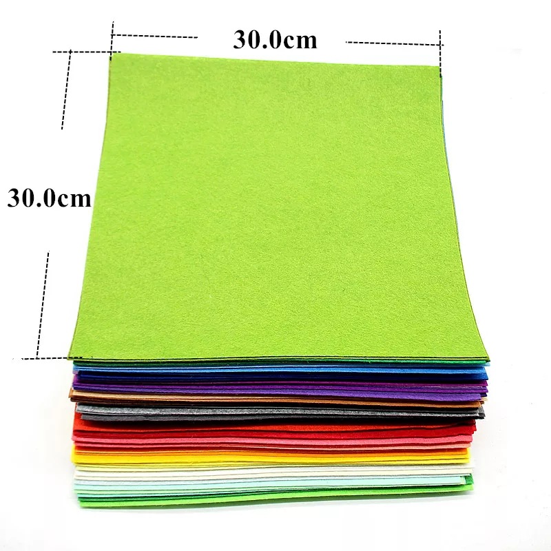 40 Colors Colored Felt Cloth Diy Handmade Material... – Grandado