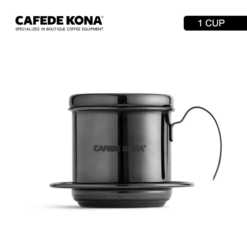 CAFEDE KONA Coffee Maker Vietnam coffee pot domest... – Grandado