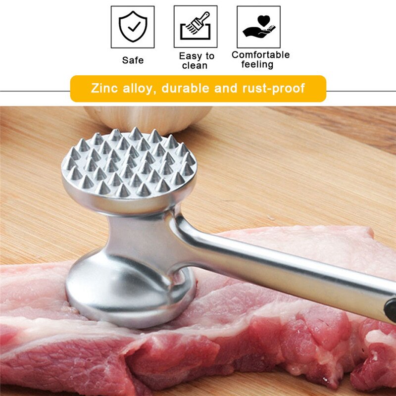 Kitchen tools steak loose meat hammer Zinc alloy s... – Vicedeal