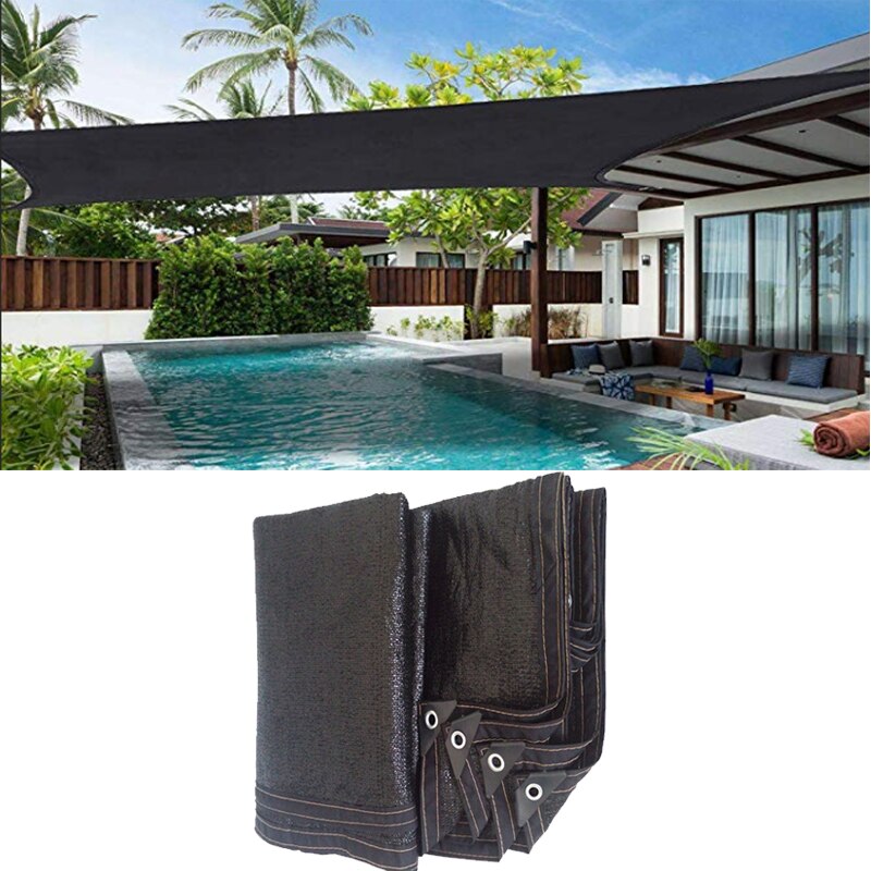 Sun Shade Sail HDPE Sunshade Net Patio Sun Shelter... – Grandado