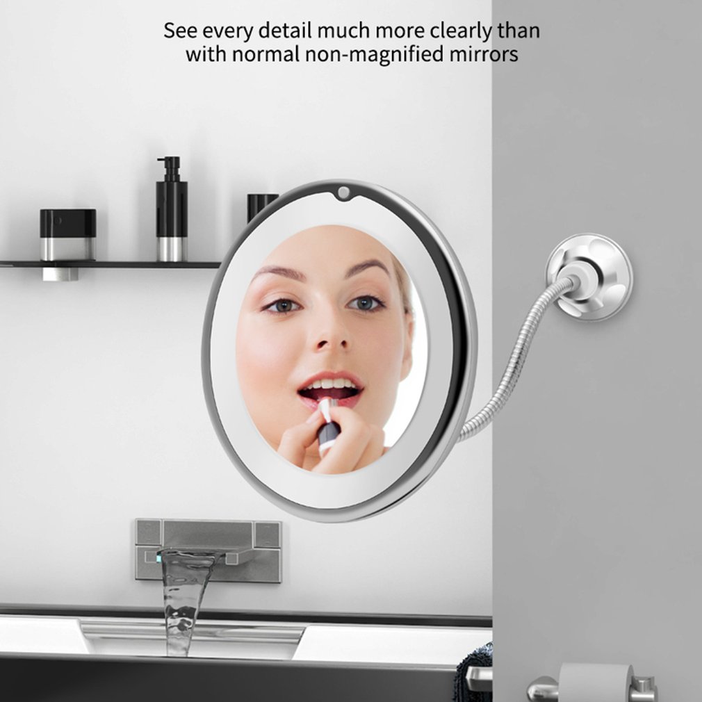 Flexible LED Mirror Makeup Mirror with Led Light V... – Vicedeal