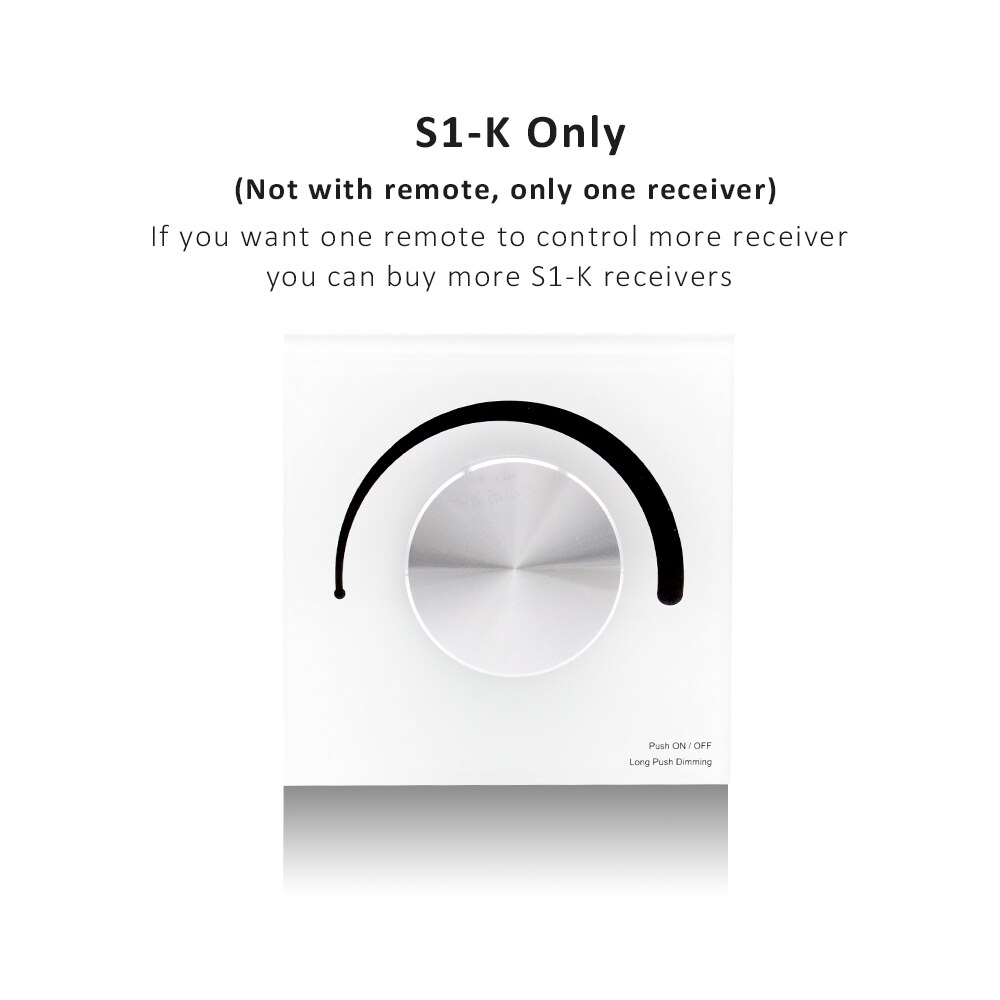 LED Dimmer 220V 110V AC Rotary Knob RF Wireless 2.... – Vicedeal