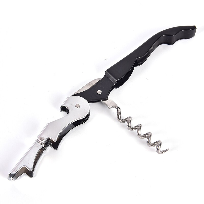 1x Stainless Steel Corkscrew Double Hinged Waiters... – Grandado