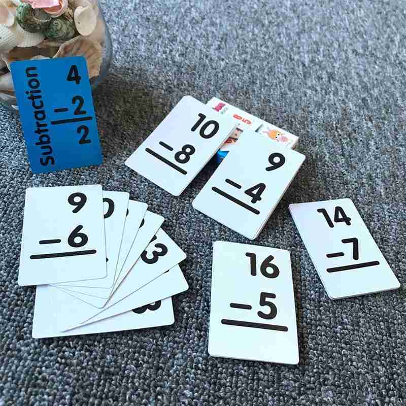 Children Cognitive Card Multiply And Divide Math L... – Grandado