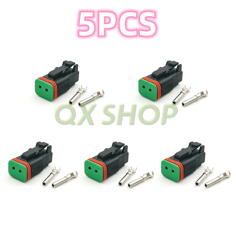 1/5/10 Set 2-Pin Deutsch DT06-2S plug For excavato... – Grandado