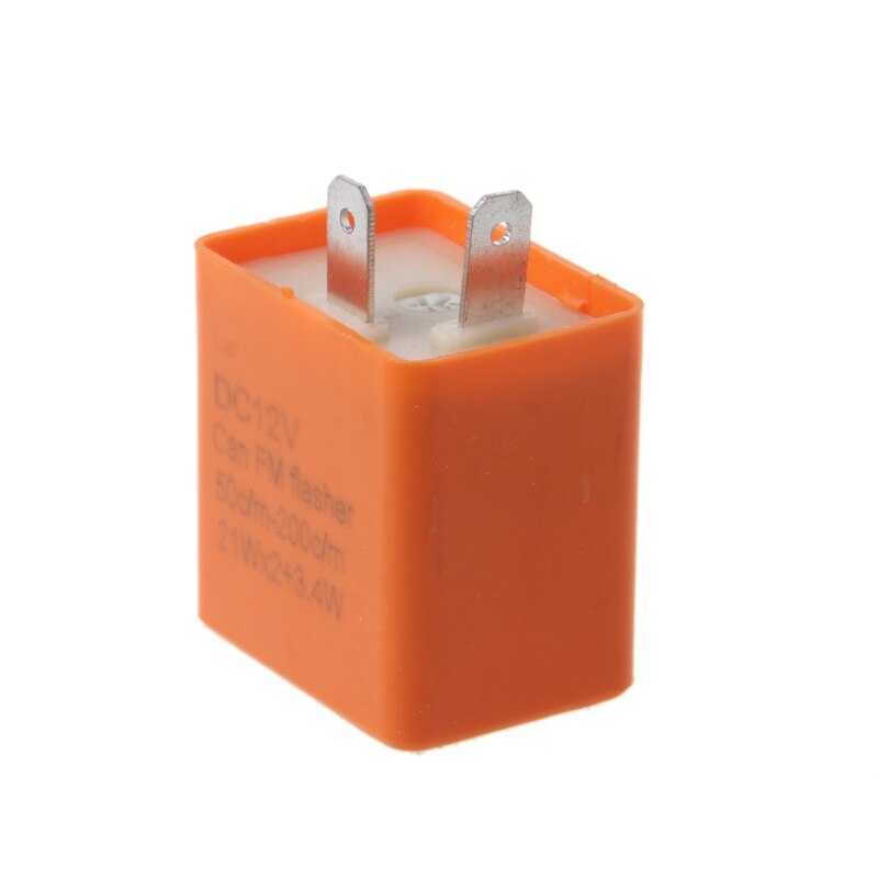 12V 2 Pin Motorcycle Blinker Adjustable LED Flashe... – Grandado