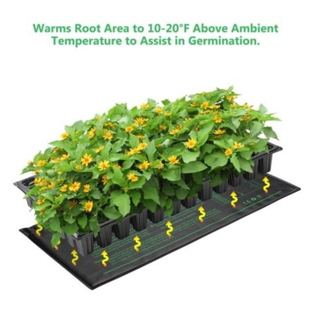 Warm Hydroponic Seedling Heat Mat and 70-85°F Digi... – Grandado