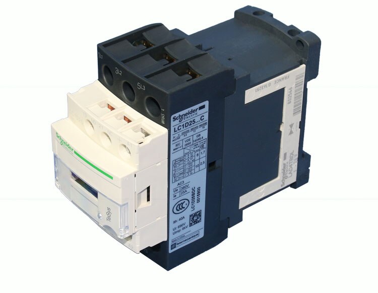 Schneider DC contactor LC1D09BDC 24VDC / LC1D25FDC... – Grandado