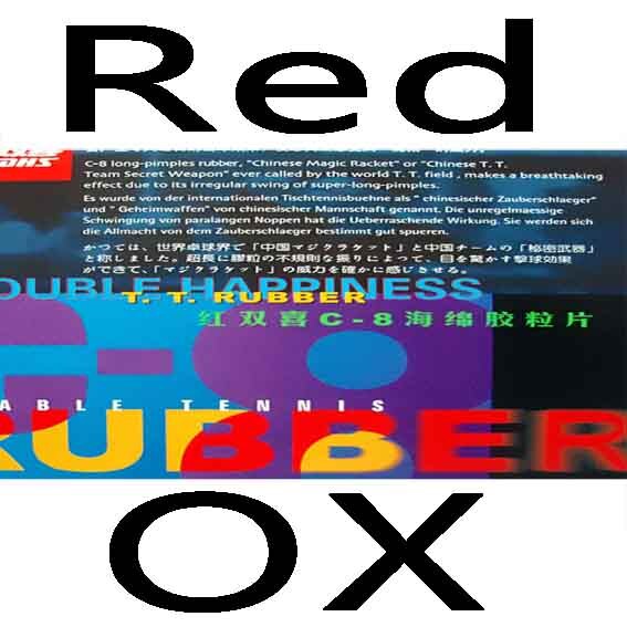 DHS C8 C 8 C-8 Lange Pips-Out Tischtennis PingPong... – Vicedeal