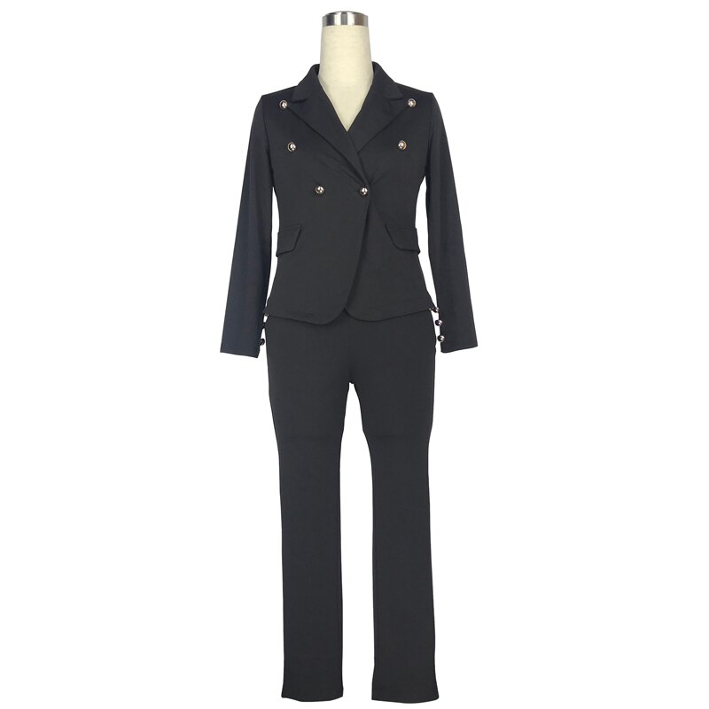 Work Pant Suit OL 2 Piece Set for Women Business I... – Grandado