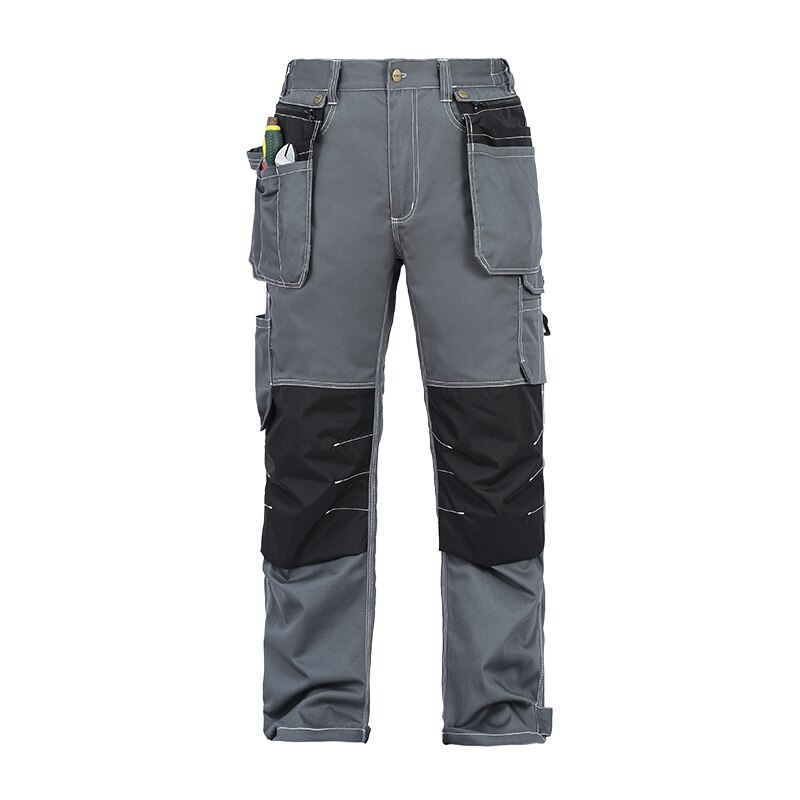 Bauskydd Mens 100% cotton durable grey work pants ... – Vicedeal