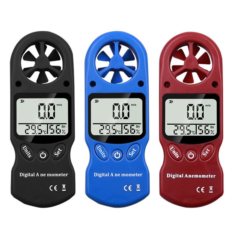 URANN Digital Anemometer Wind Speed/Temperature/Hu... – Vicedeal