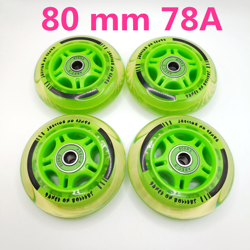 skate wiel roller wiel 80mm 78a 80a 82a 84a 85a in... – Vicedeal