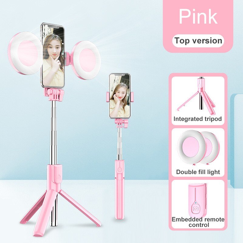 Bluetooth Led Selfie Ring Licht Met Statief Usb Ri... – Vicedeal