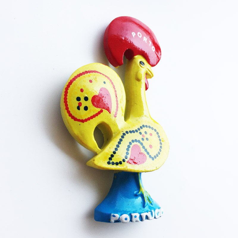 Fridge Magnet Souvenir Hand Painted Portugal Landm... – Grandado