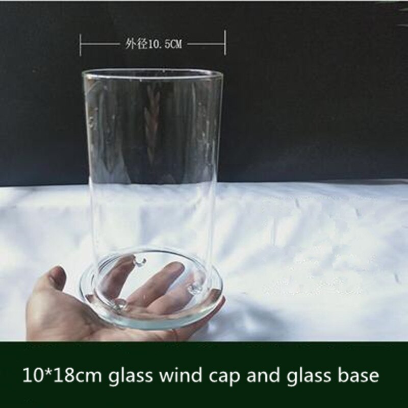 10*18cm Glass Aromatherapy Wind Cap Home Wedding D... – Vicedeal