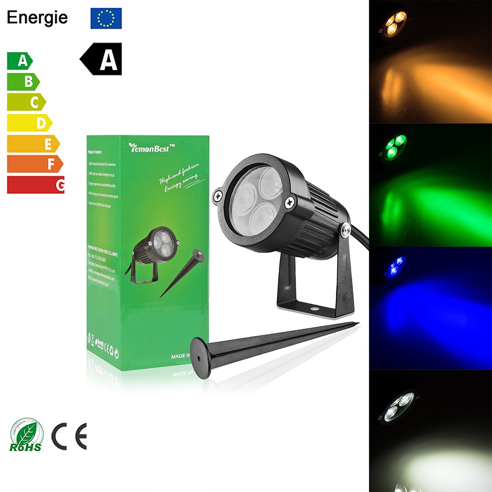Garden light Outdoor LED Garden Lawn Light 3*3W Tu... – Vicedeal