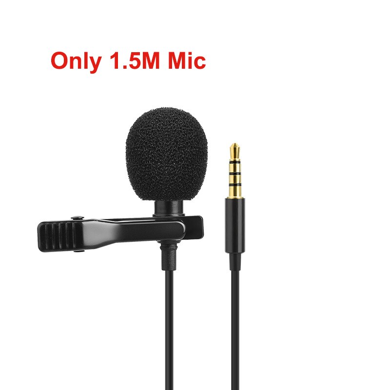 3M 1.5M Mini Portable Microphone Condenser Clip-on... – Grandado