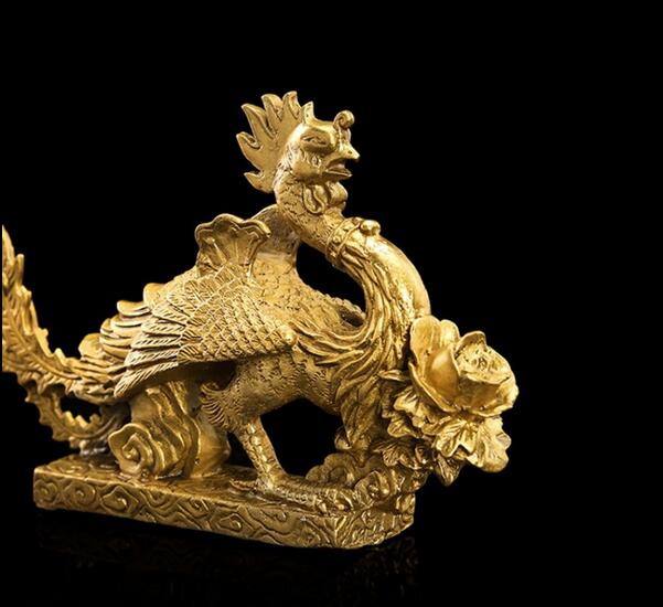 Chinese Folk FengShui Bronze lucky Auspicious Flow... – Grandado