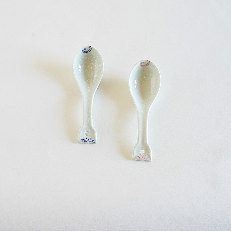 2pcs Cute Cat Spoon Plates Ceramic Tableware Home ... – Grandado