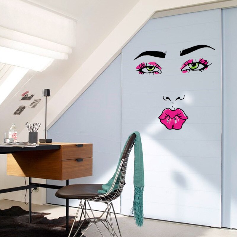 Lips woman DIY Wall Stickers Family House Sticker ... – Grandado