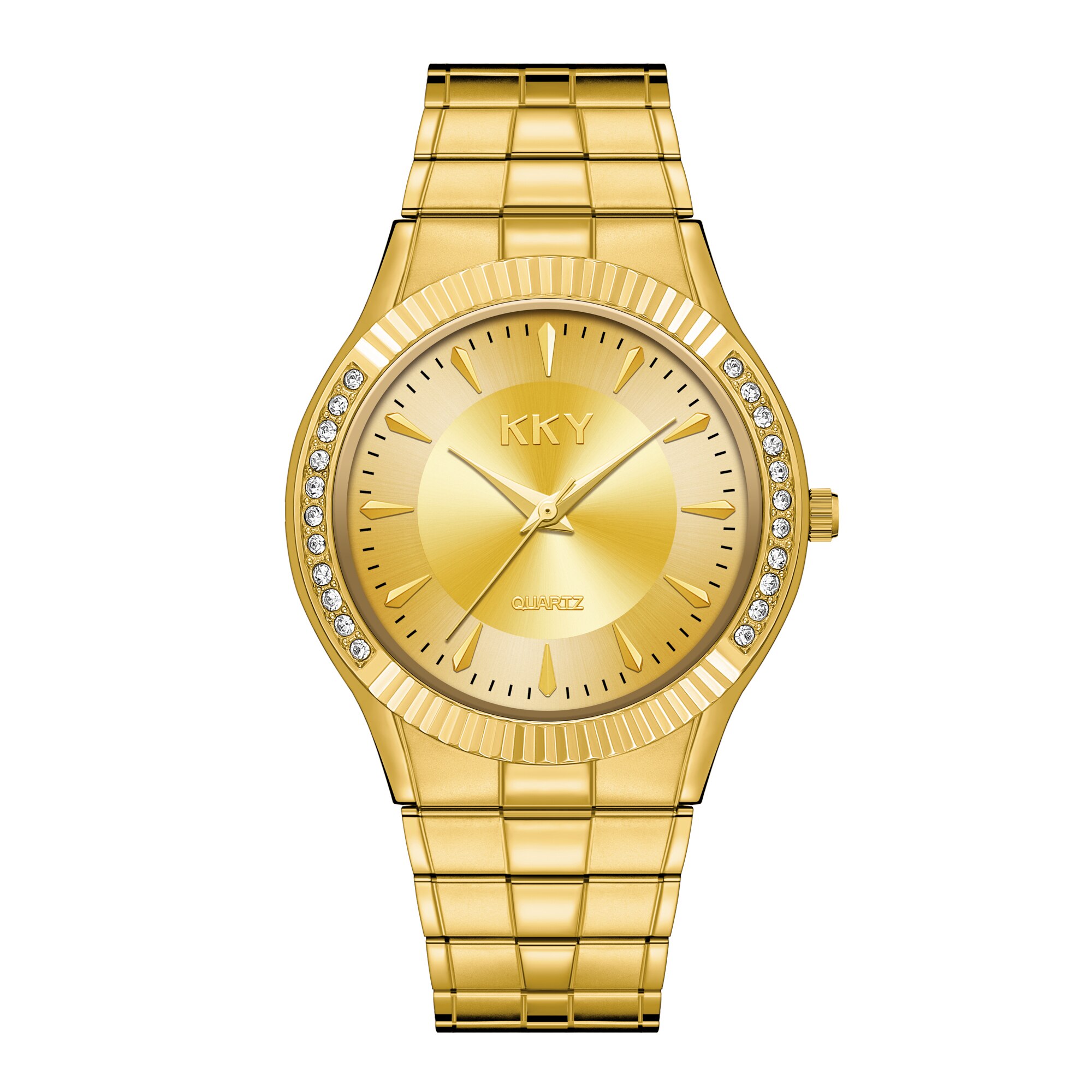 Original KKY Quartz Watch Premium Diamond Business... – Grandado