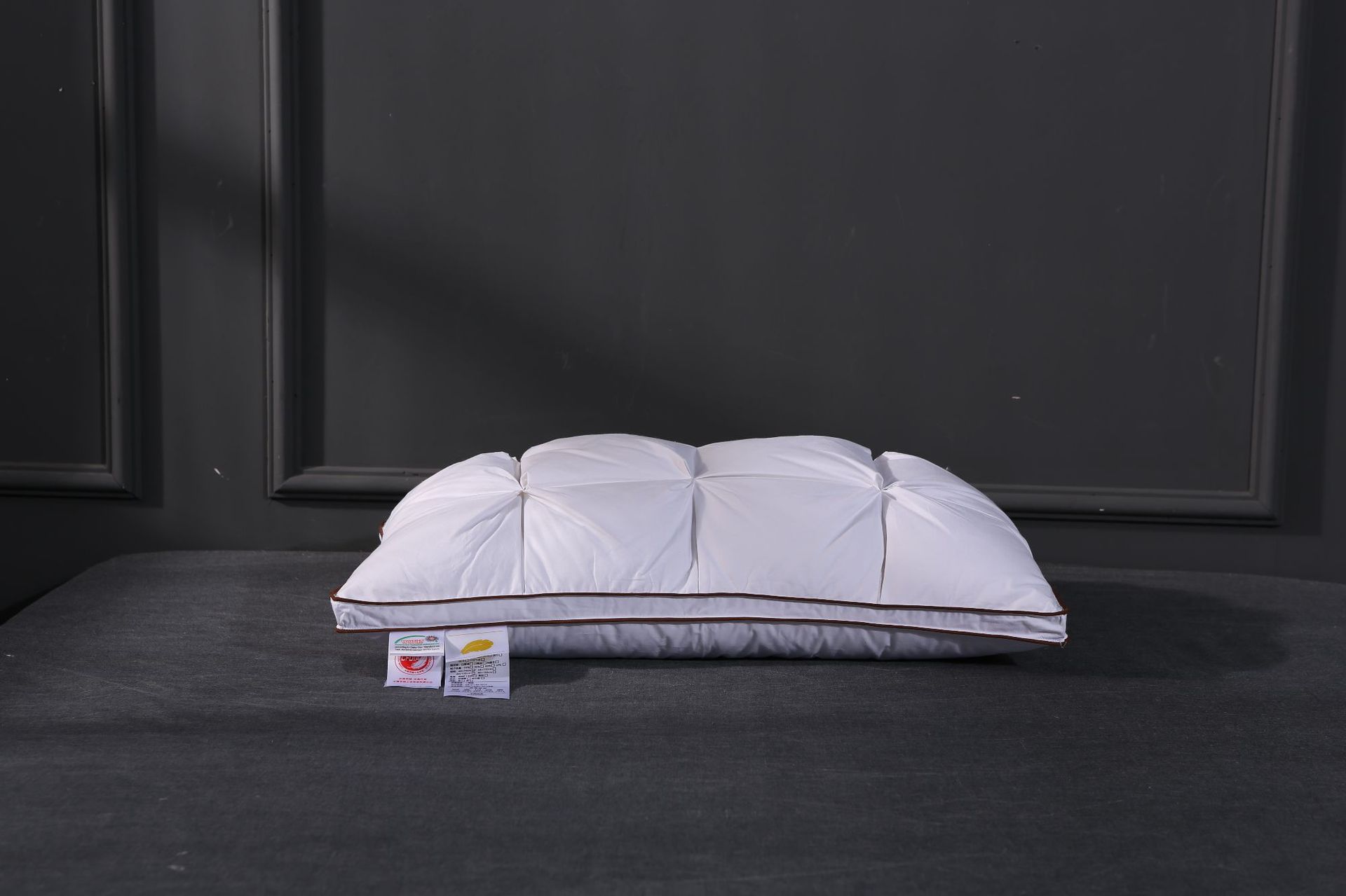 Zachte Kussens Witte Ganzendons Veren Kussens Voor... – Vicedeal