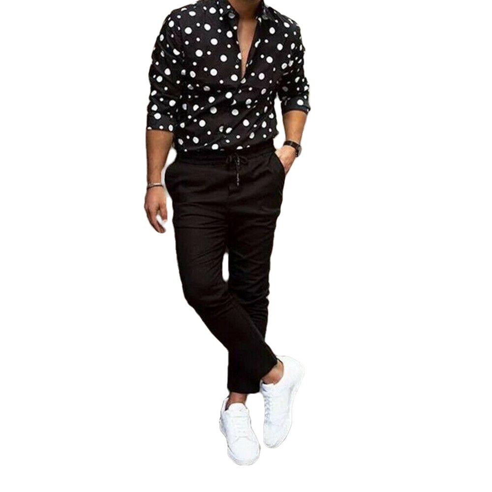 Hirigin Mannen Casual Shirts Luxe Formele Casual B... – Vicedeal