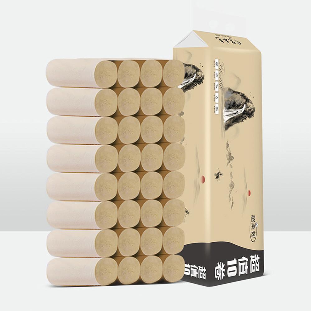 10 Rolls/Lot Hollow Papierrol Wc Roll Papier 4 Lag... – Vicedeal