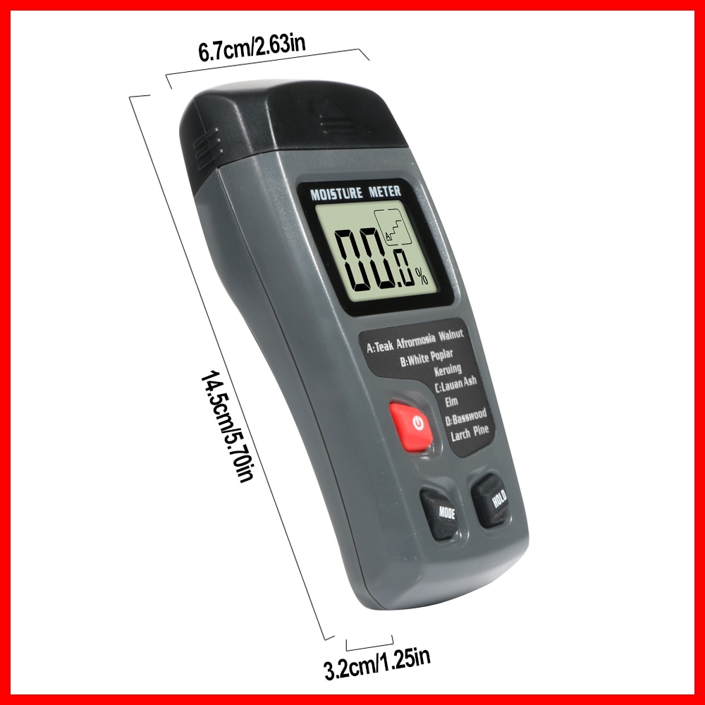 RZ Portable High Precision Wood Moisture Meter Hyg... – Grandado