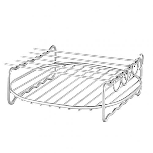 5Pcs Air Fryer Frying Cage Dish Baking Pan Rack Pi... – Grandado