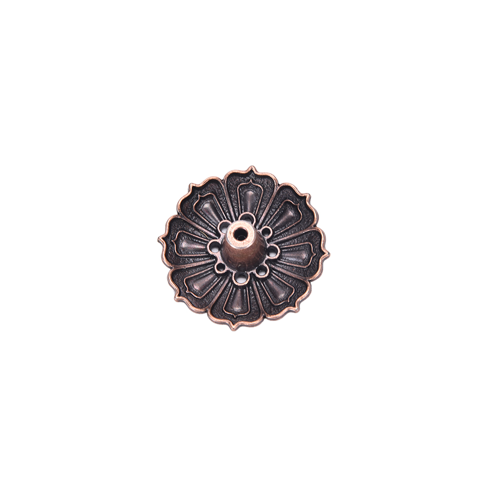 Lotus Bronze 9 Holes Censer Plate For Cone Burner ... – Grandado