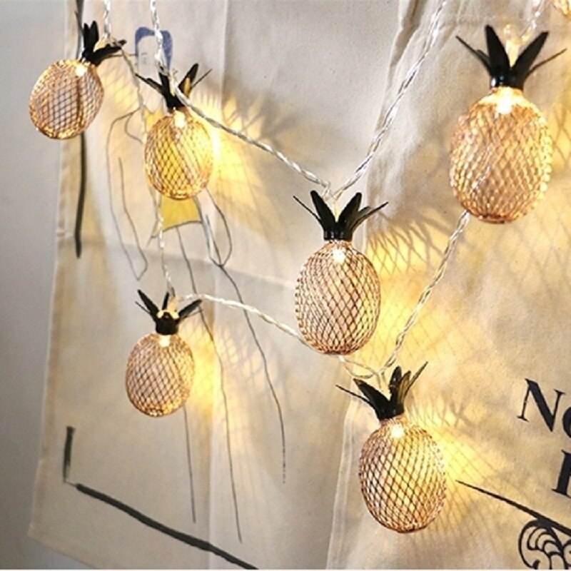 10LED 150cm Lovely Yellow Pineapple String Light B... – Vicedeal