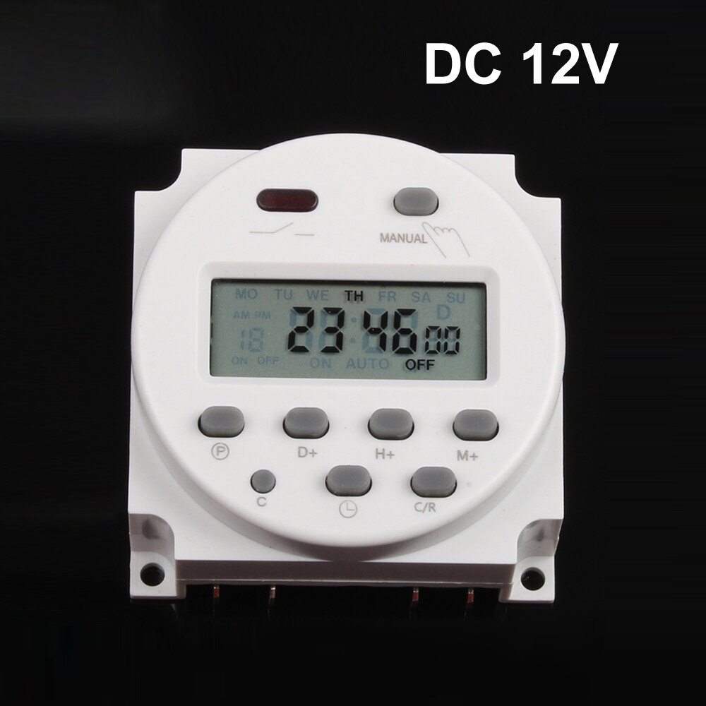 GROßE LCD 1,6 Zoll Digital 220V 230V AC 7 Tage Pro... – Vicedeal