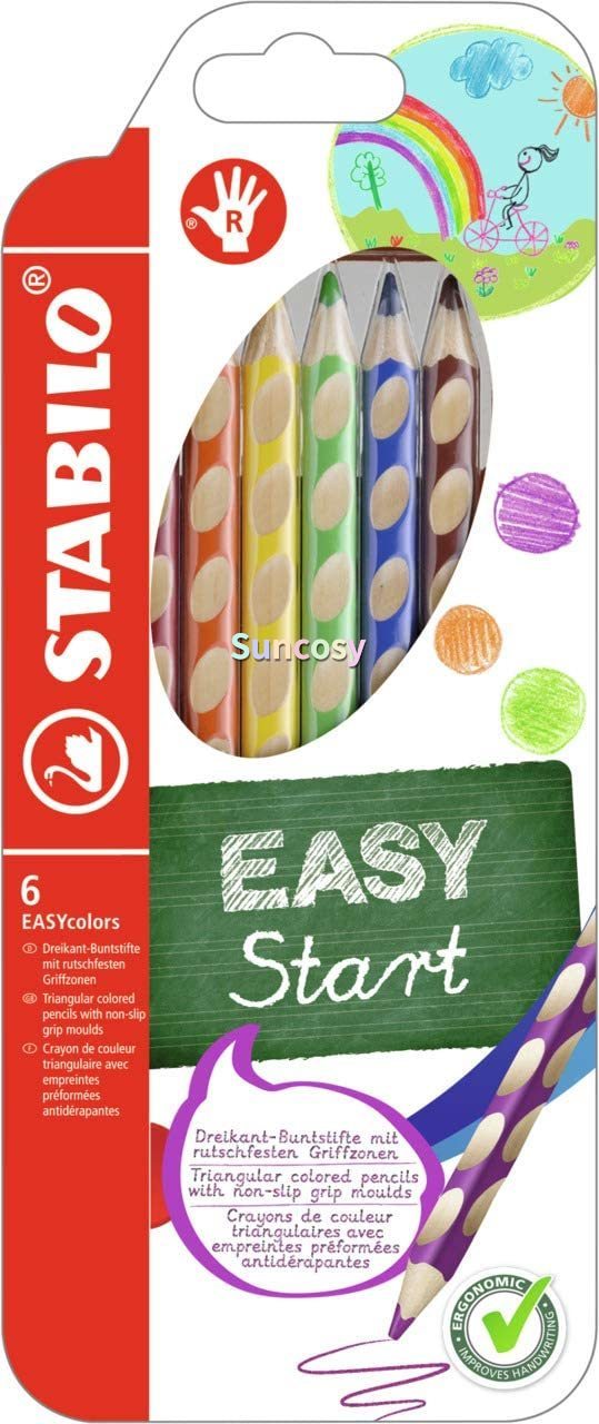 Colouring Pencil - STABILO EASYcolors Right Handed... – Vicedeal