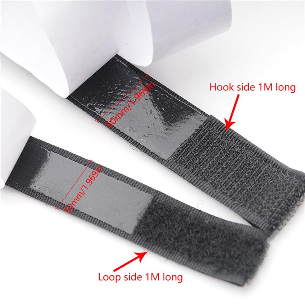 Arrivals 50mm*1m Self Adhesive Hook And Loop Tape ... – Grandado