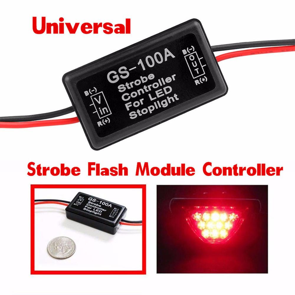 GS-100A Smart LED High Brake Tail Light Strobe Con... – Grandado