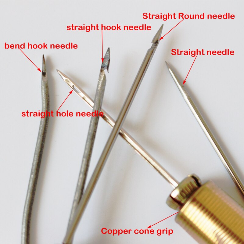 7pcs/set DIY Copper Handle Awl Shoes Repair Tool L... – Grandado